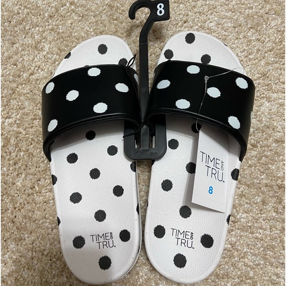 Time and Tru | Shoes | Nwt Time And Tru Womans Size 8 Slide Sandals ...